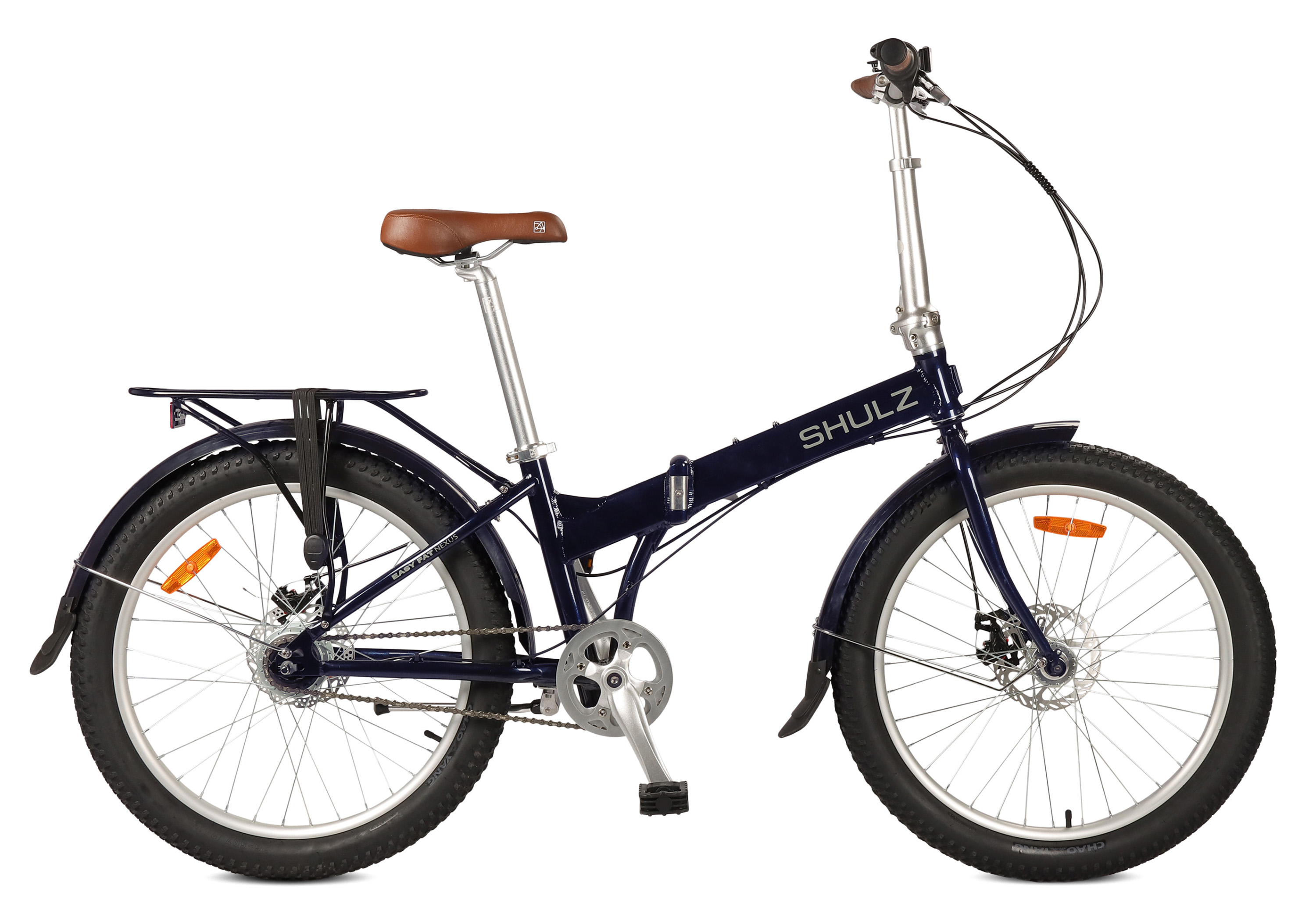 Складной велосипед SHULZ Easy Fat Nexus звездная ночь / Велосипеды и самокаты SHULZ