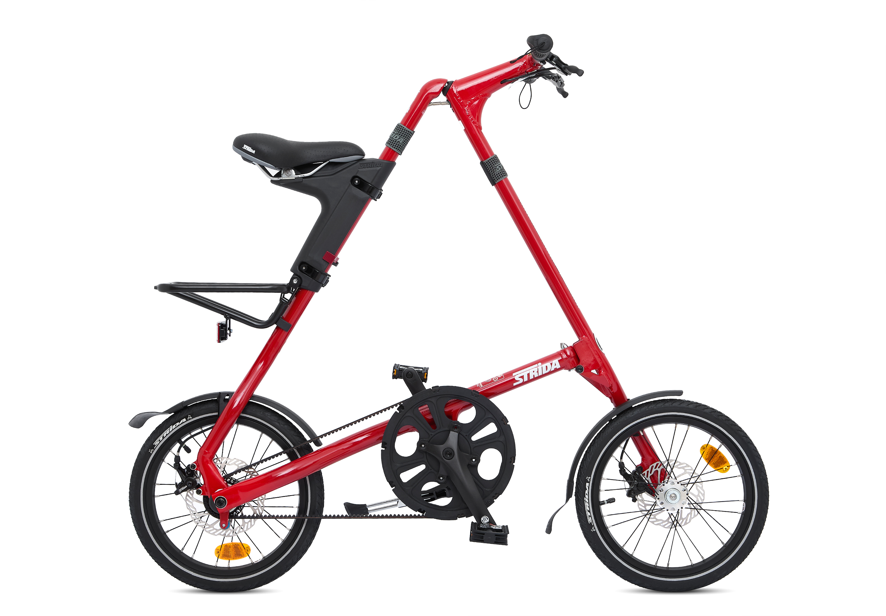 Складной велосипед STRIDA 5.2 красный / Велосипеды и самокаты SHULZ