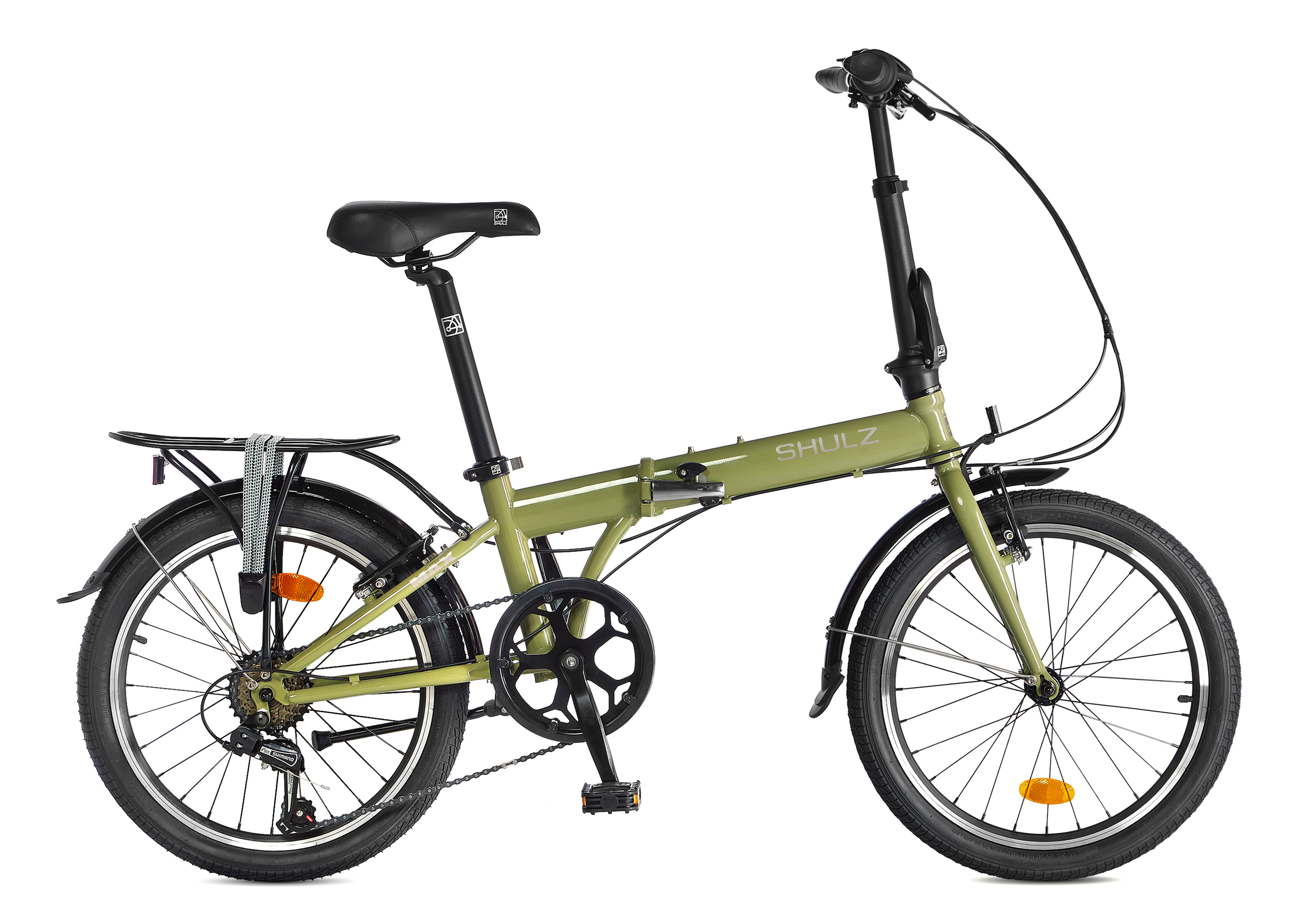 Складной велосипед SHULZ Max Multi хаки / Велосипеды и самокаты SHULZ