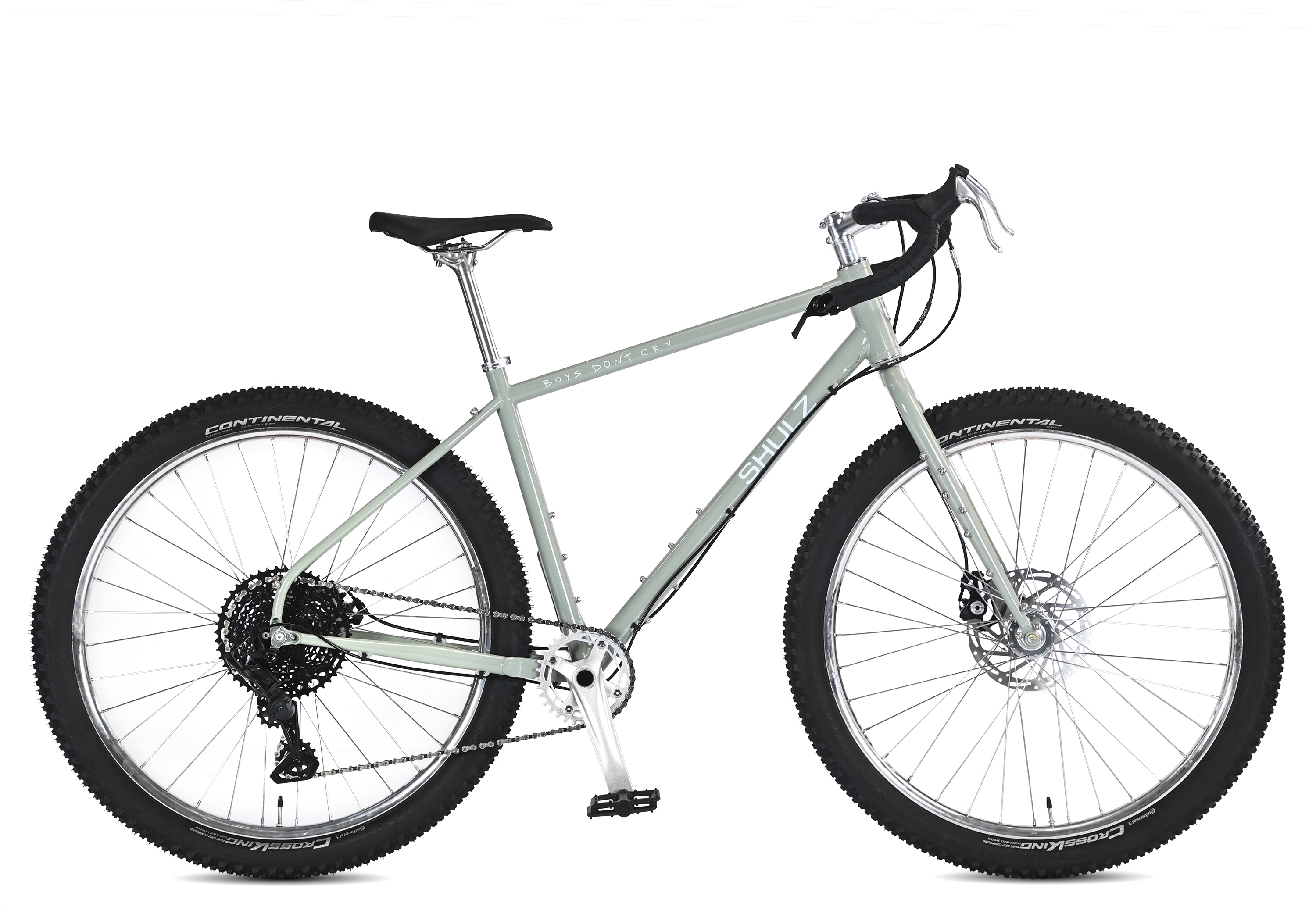 Велосипед для приключений SHULZ Boys Don’t Cry светло-серый M ...