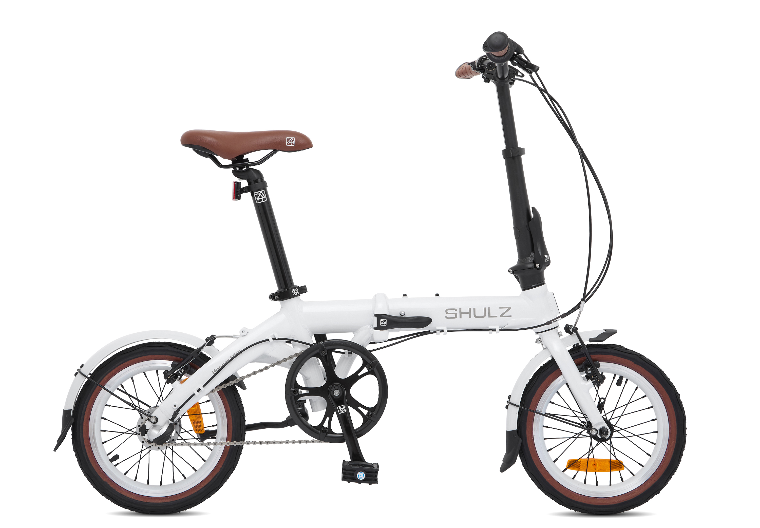 Складной велосипед SHULZ Hopper Mini белый / Велосипеды и самокаты SHULZ