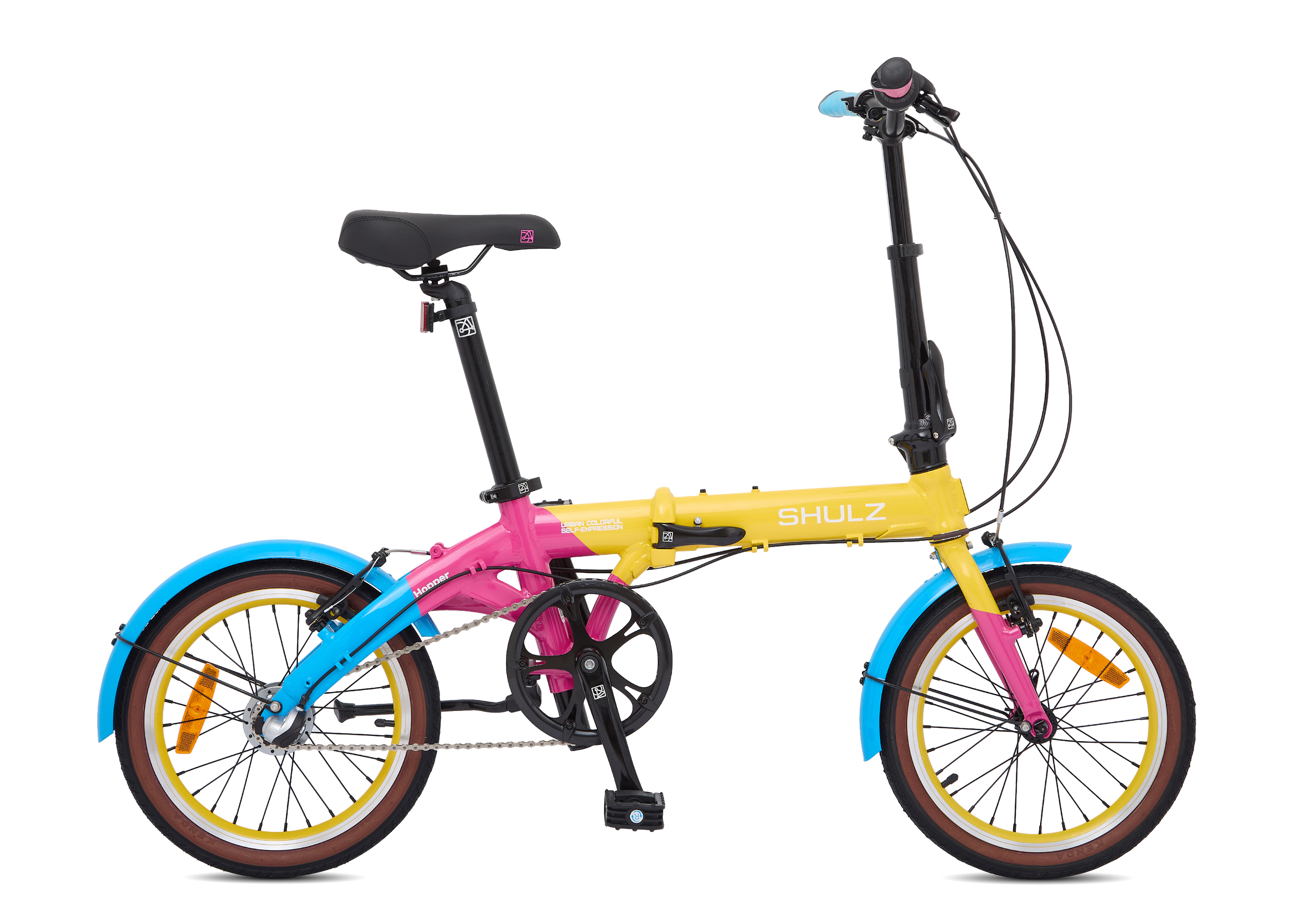 Складной велосипед SHULZ Hopper 3 urban colorful self-expression / Велосипеды и самокаты SHULZ