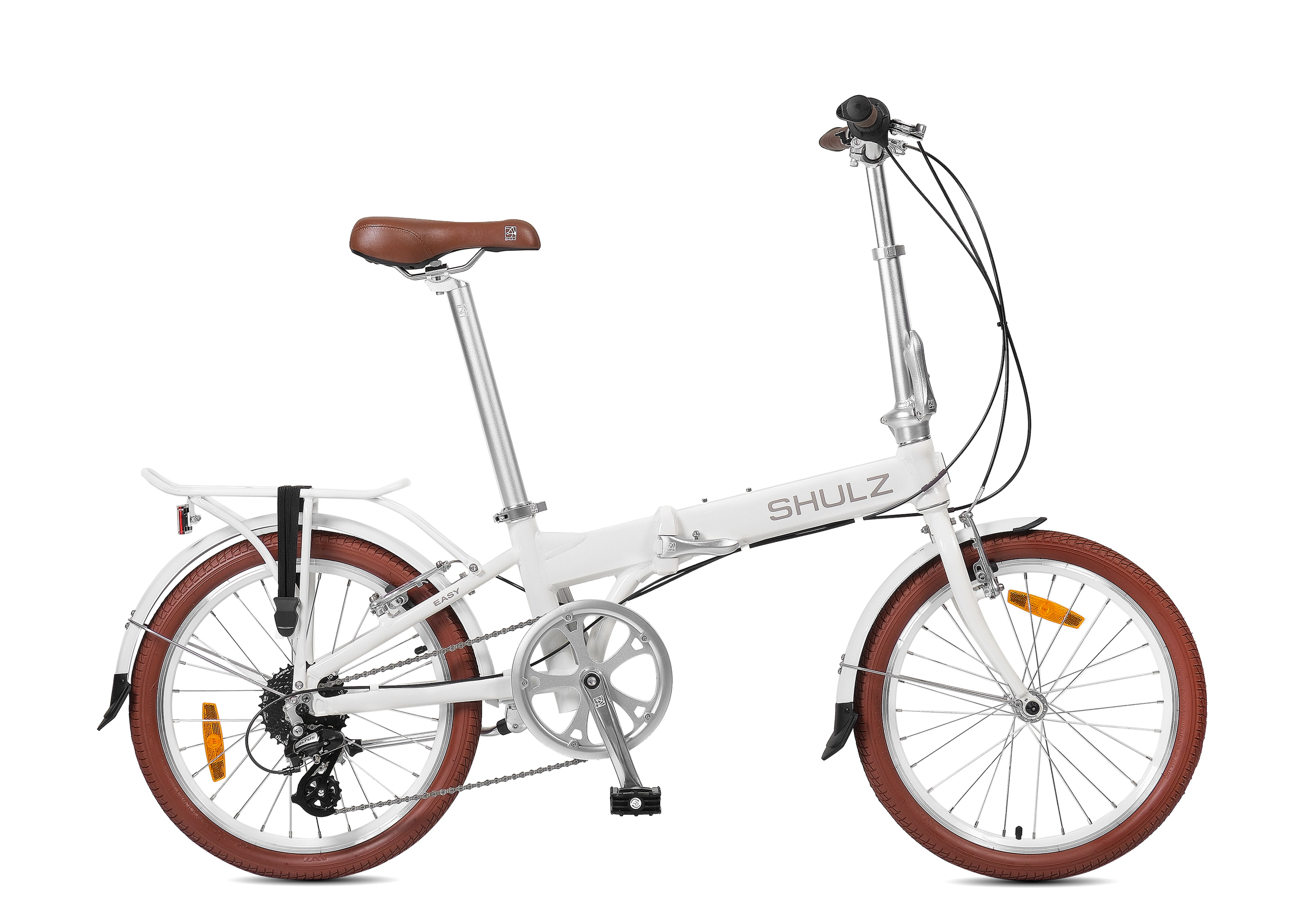 Складной велосипед SHULZ Easy белый / Велосипеды и самокаты SHULZ