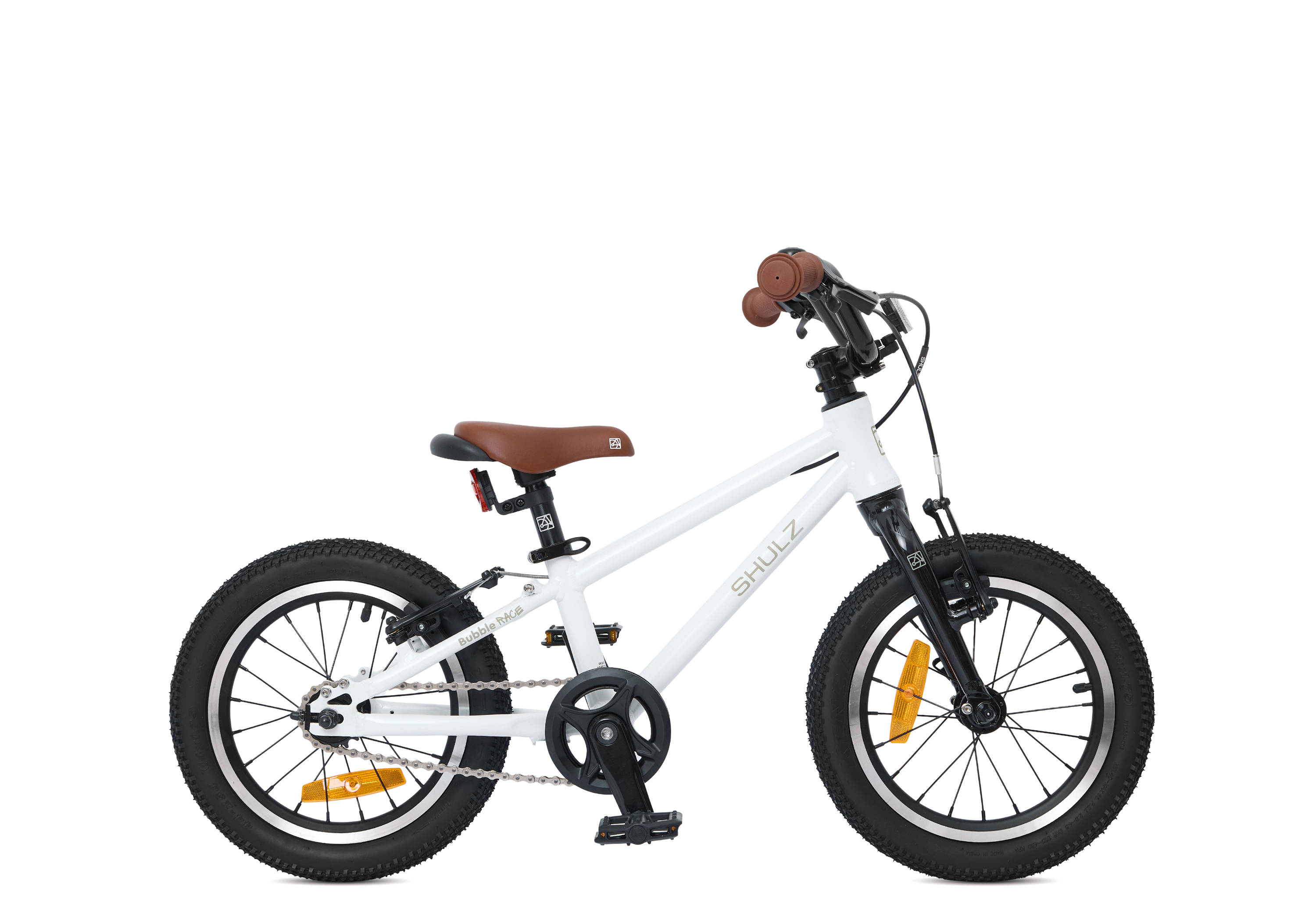 Детский велосипед SHULZ Bubble 14 Race белый / Велосипеды и самокаты SHULZ