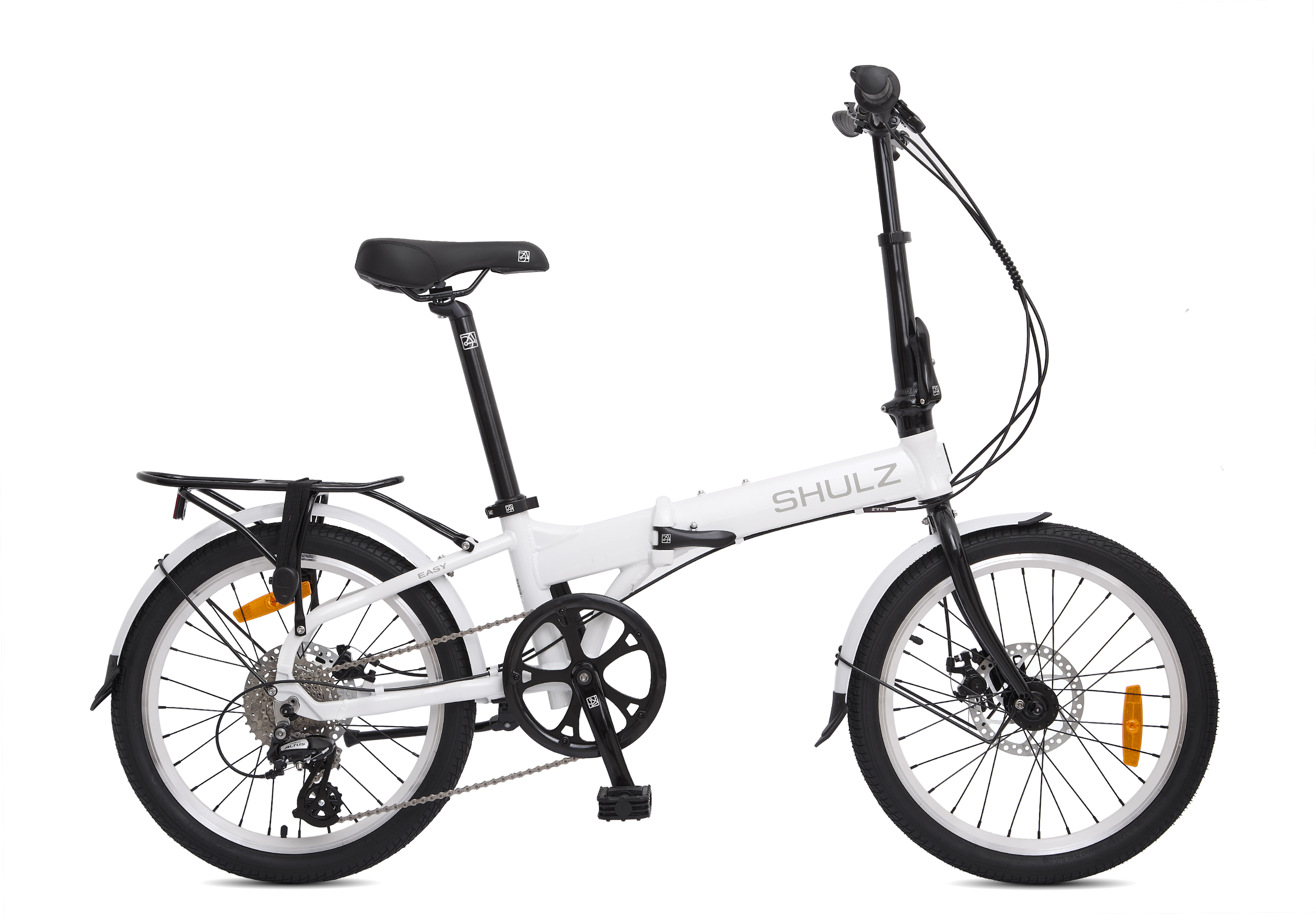 Складной велосипед SHULZ Easy Disk белый / Велосипеды и самокаты SHULZ